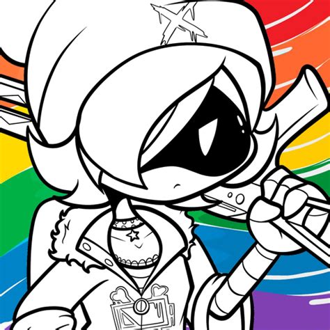 Murder Drones Coloring Pages Jace Printable