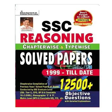 Kiran Ssc Reasoning Chapter Wise And Typewise Solved Papers