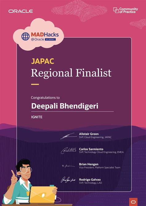 Deepali S On Linkedin Oracle Madhacks Blockchaintechnology Learningneverstops