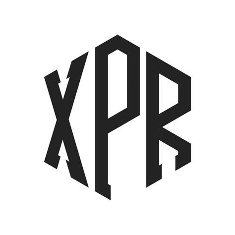 Premium Vector Xpr Logo Design Initial Letter Xpr Monogram Logo Using