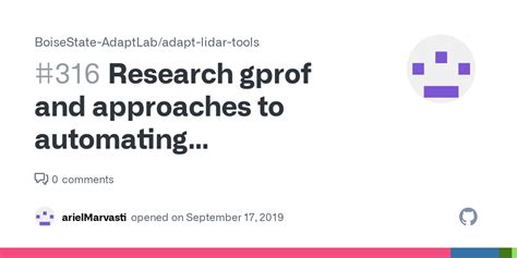 Research Gprof And Approaches To Automating Performance Analysis Issue BoiseState
