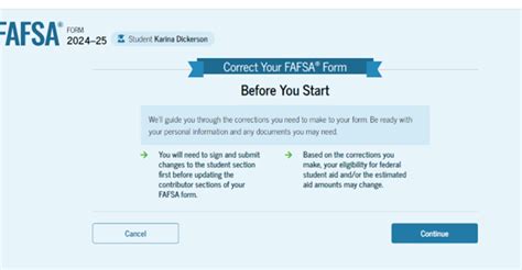 2024 2025 Fafsa Updates Financial Aid