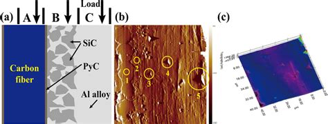 Schematic Diagram Of Nanoindentation Test Of The Sample A Schematic