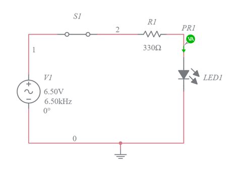 Lamp Circuit Multisim Live