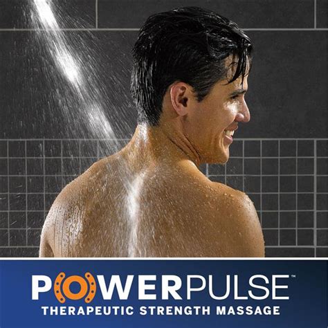 Chrome Hand Held Shower Head With Powerpulse Massage Xro 763e