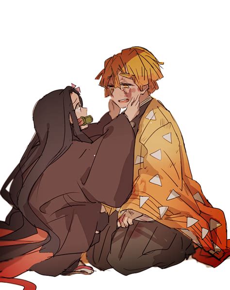 鬼灭之刃 善祢 我妻善逸 灶门祢豆子 P站冬木