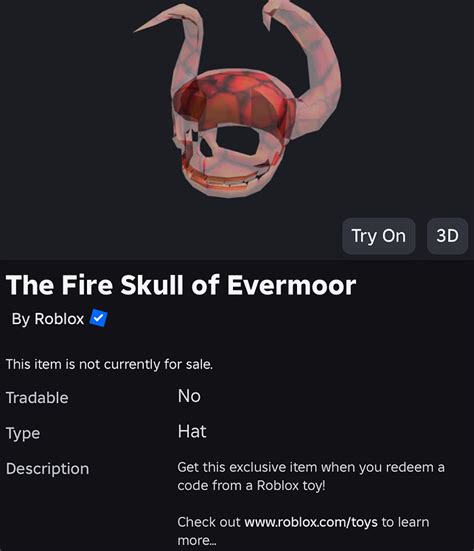The Original Description Of The Fire Skull Of Evermoor Got Completely