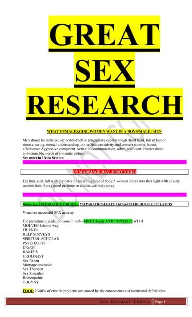 Sexual Response Pptx