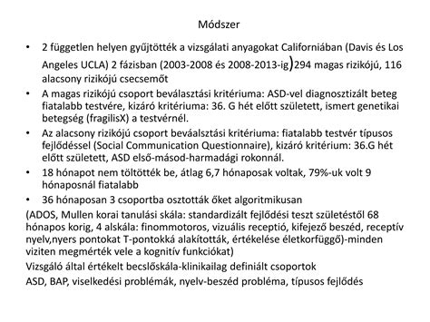 The Broader Autism Phenotype In Infancy Ppt