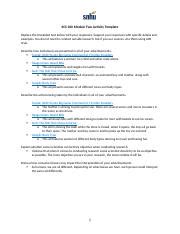 SCS 100 Module Two Activity Docx SCS 100 Module Two Activity Template Replace The Bracketed