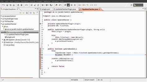 java bukkit plugin tutorial update checking [part 01] youtube