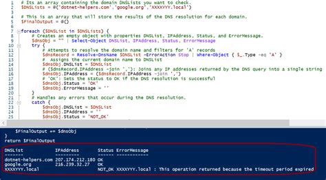 How To Use Powershell For Dns Record Monitoring And Troubleshooting Powershell