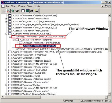 Mouse Events For Webbrowser Control In Net Cf Codeproject