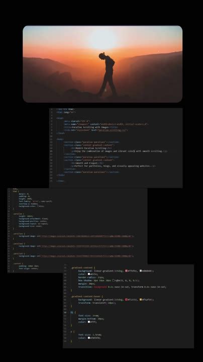 Ayush Vishwakarma On Linkedin Webdevelopment Parallaxeffect