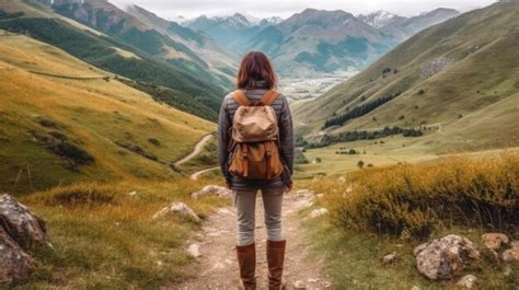 Premium Photo Exploring The Forked Paths Of The Peaks Generative Ai