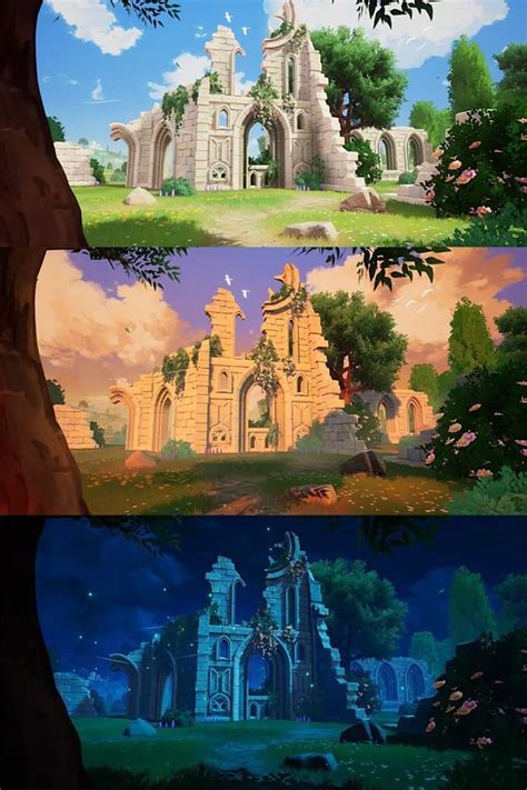 Create Animated 3d Fantasy Environments For Unity And Unreal By