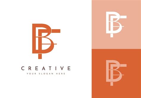 Premium Vector Luxury And Modern Bf Monogram Logo Design