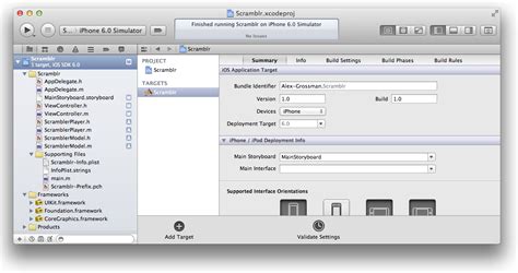 Ios Im Getting Apple Mach O Linker Error When Running Application
