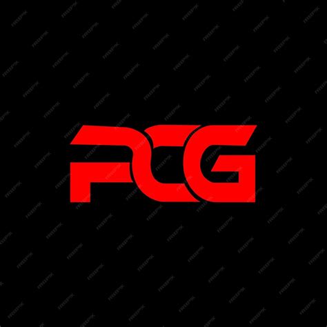 Premium Vector Pcg Letter Initial Logo Design Template Vector Illustration
