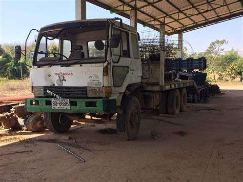 ขายด่วน รถลาก 10ล้อ2เพลา มิตซู Td ใช้งานปกต