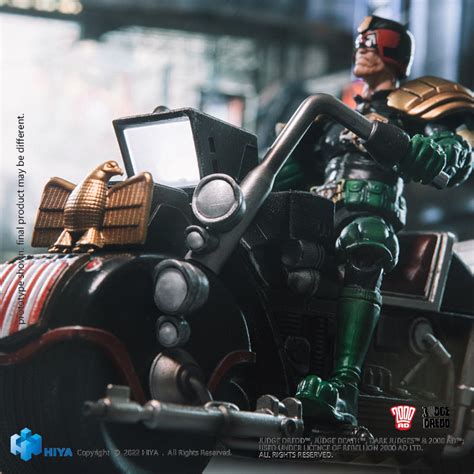 Hiya Exquisite Mini Series 118 Scale 4 Inch Judge Dredd Judge Dredd