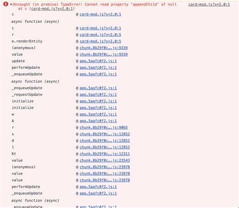 Typeerror Null Is Not An Object Evaluating Aeshadowroote