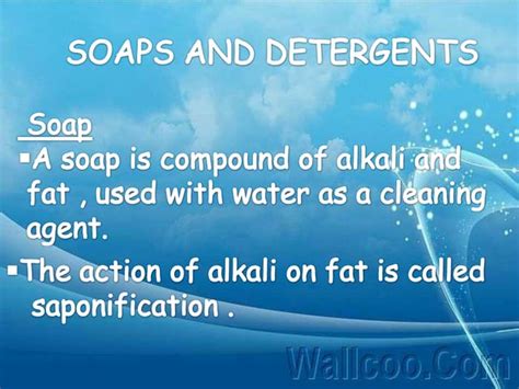 Soaps And Detergents Pptx Chemistry Science