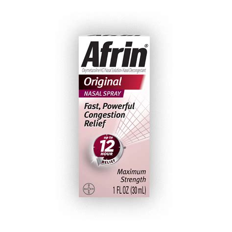 Afrin Original 05oz 15ml Nasal Spray Pharmacyplus