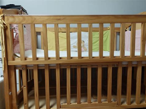 보니 아기침대 바퀴침대 신생아침대 당근 중고거래