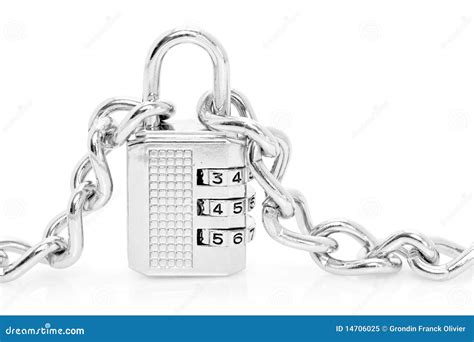 Combination Padlock Stock Image Image Of Protective 14706025