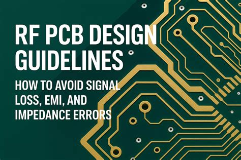 RF PCB Design Guidelines One Stop Partner For PCB Design Reverse