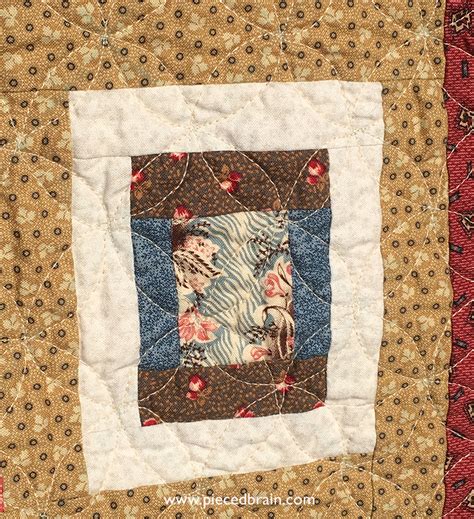 Pieced Brain Rectangular Quilt Blocks Pieced Brain Rectangular Quilt Blocks
