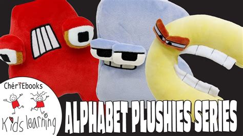 Alphabet Lore Plush Version Letters A B C Youtube