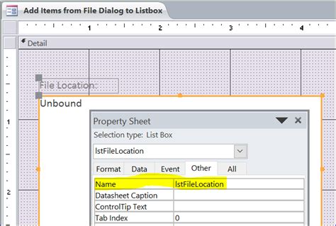 How To Add Items From File Dialog To Listbox IAccessWorld Com