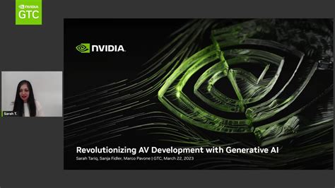 Revolutionizing Av Development With Generative Ai Gtc Digital Spring