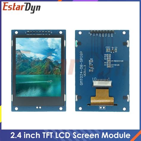2 4 inch tft spi 65k display 240 320 smart display screen 8p drive ic st7789 drive ic module