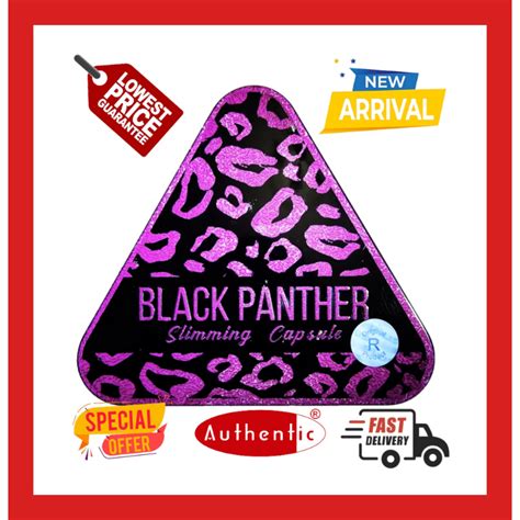 Black Panther Best Slimming Pills In The World For Menandwomen All Genders 36pcs Exp Date 2028