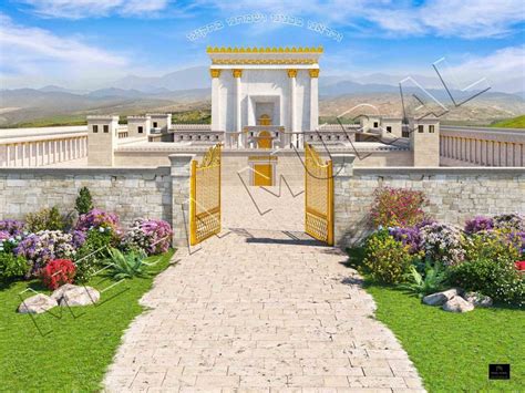 Bais Hamikdash Full Wall Mural Mega Mural