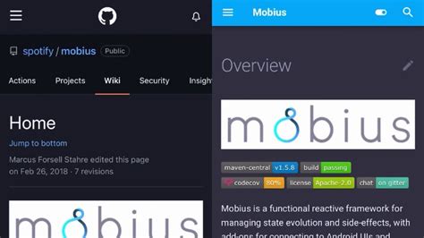 i ported the spotify mobius github wiki to github pages mkdocs with