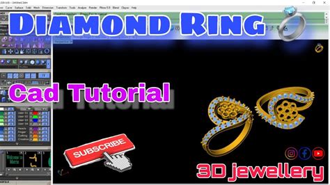 How To Make 3d Ring In Matrix 90 Gemvisionmatrix 3djewellerydesign 3dmodeling Matrix3d