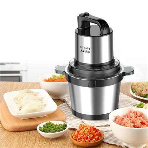 2 Speed Sokany Electric Kitchen Chopper 800w 4l Capacity Malik Electric