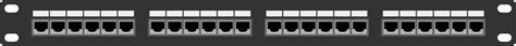 24 Port Patch Panel Openclipart