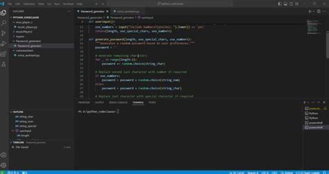 D Nikhil On Linkedin Pythondevelopment Codeclause Internship Passwordgenerator Programming