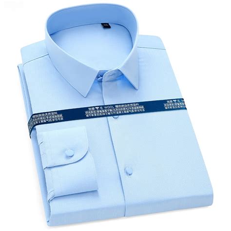 Badu Bg Висококачествени нови мъжки ризи модни памучни ризи с дълъг ръкав удобна бизнес мъжка