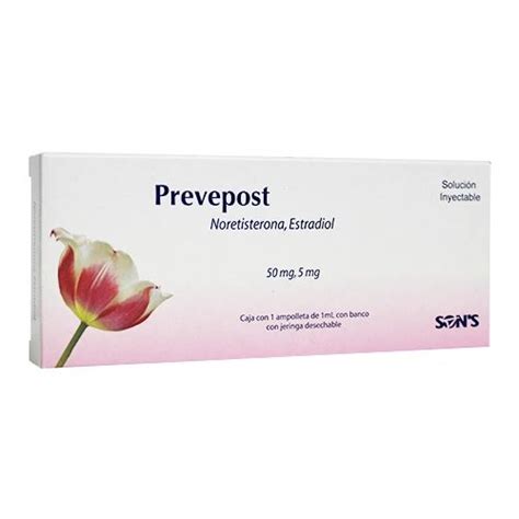 Prevepost Iny 50 5 Mg Caja C 1 Amp C 1 Ml Y Jeringa
