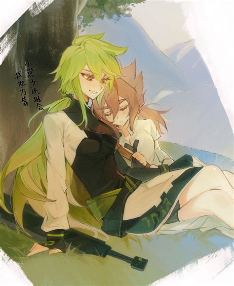 Xander And Anmicius Aotu World Drawn By Sukebegg Danbooru