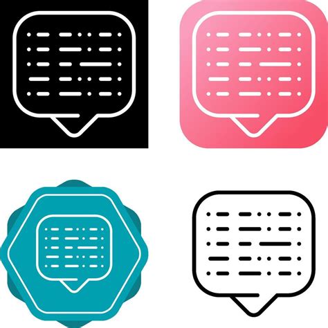 Morse Code Vector Icon 40651166 Vector Art At Vecteezy