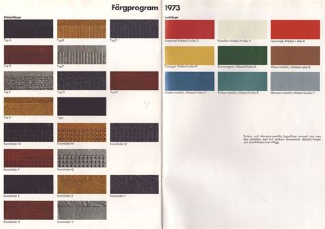 Farben des Oldtimer VW Typ 4 | VW411-412 Friends e.V.