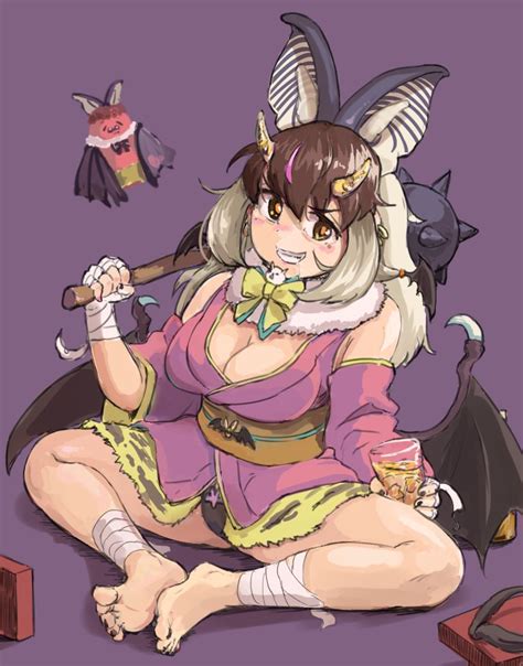 Okyao Brown Long Eared Bat Kemono Friends Poporu Kemono Friends Kemono Friends Kemono
