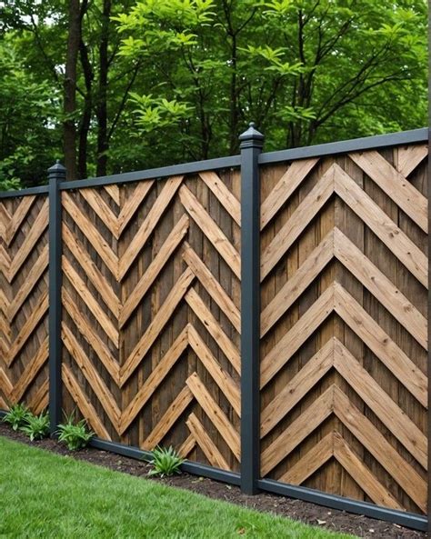 Backyard Privacy Fence Ideas Diy Wooden Fence Projects Modern Garden Fence Design House Fence